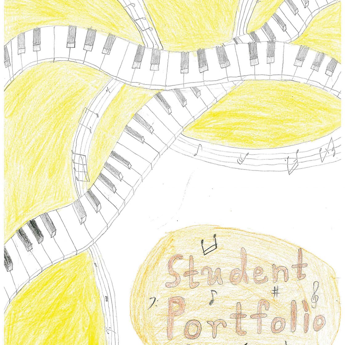 Student Portfolio Cover Design – STGSS