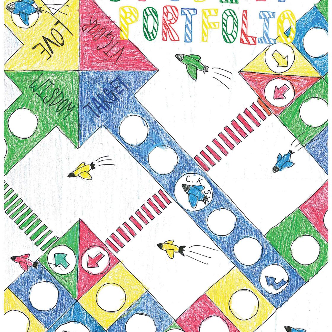 Student Portfolio Cover Design – STGSS