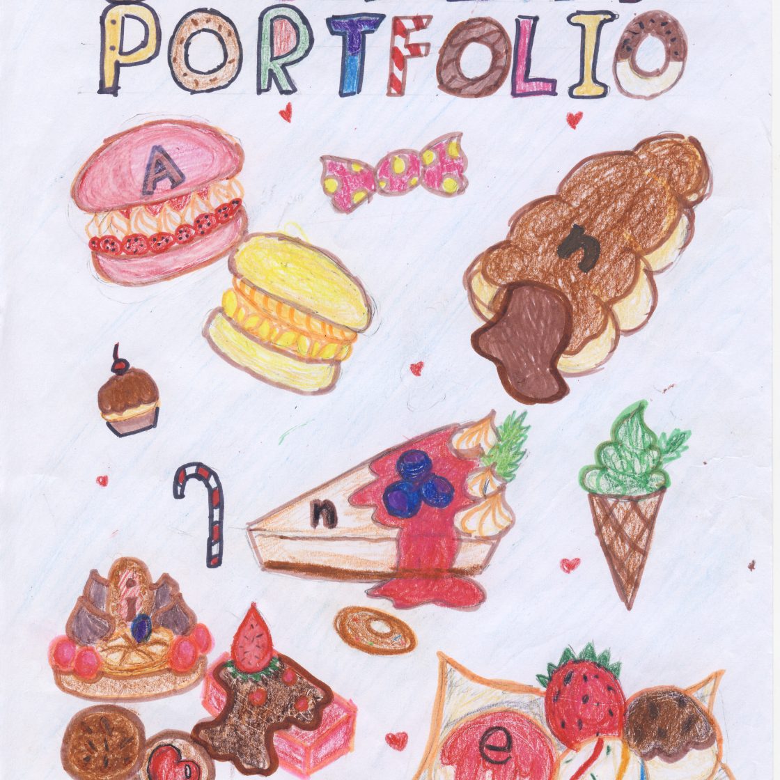 Student Portfolio Cover Design – STGSS