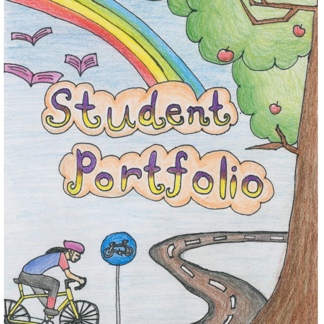 Student portfolio cover design 2022 – STGSS