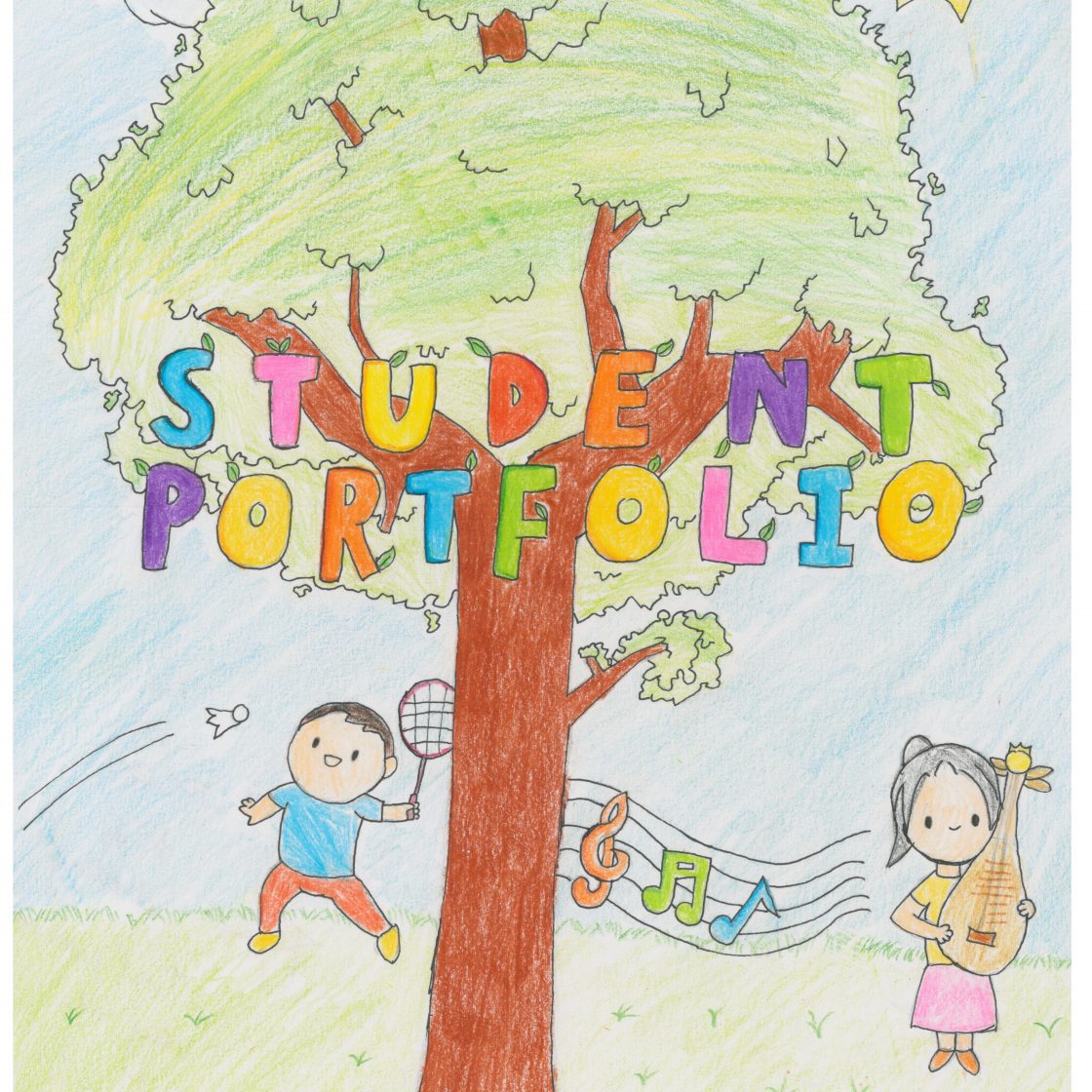 Student portfolio cover design 2022 – STGSS