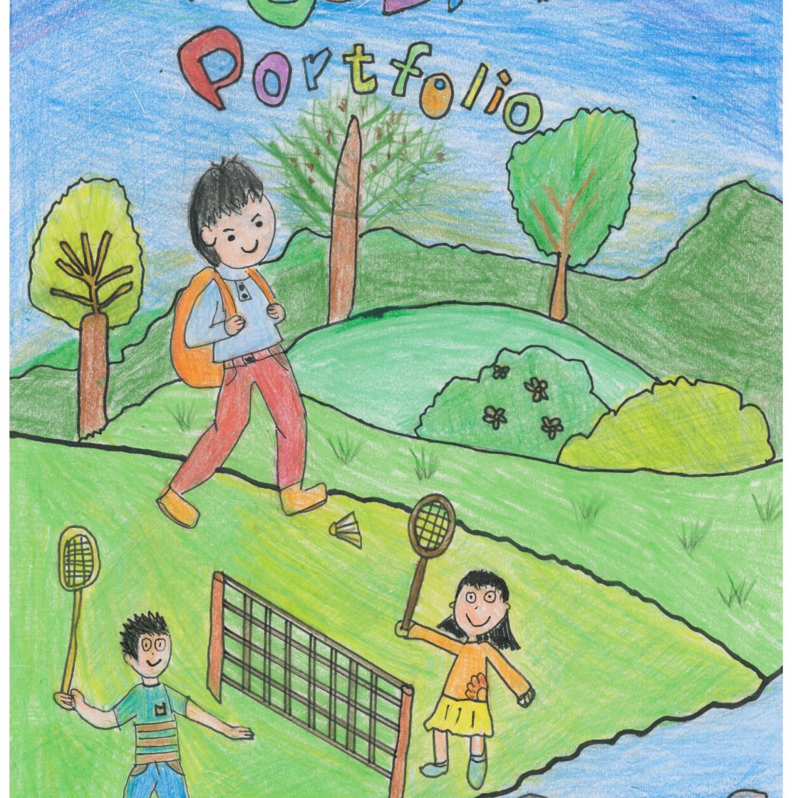 Student portfolio cover design 2022 – STGSS