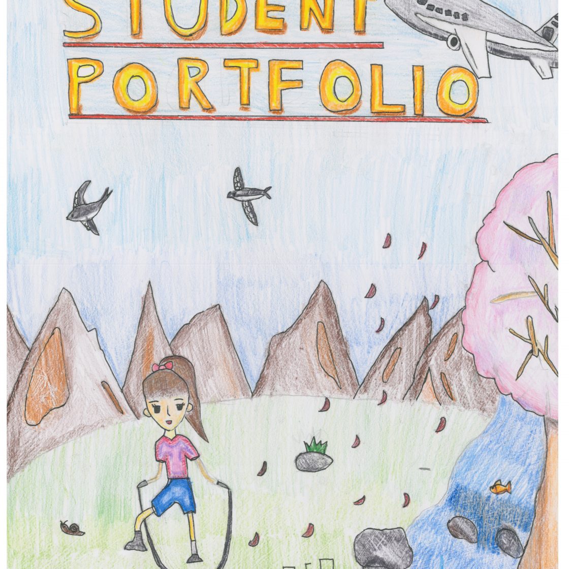 Student portfolio cover design 2022 – STGSS